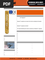 Chemset Reo 502 Technical Data Sheet | PDF | Epoxy | Concrete