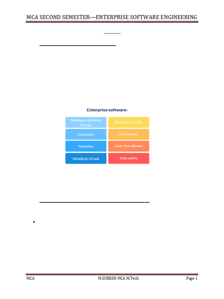 Enterprise Software Engineering | PDF | Scrum (Software Development) | Agile Software Development