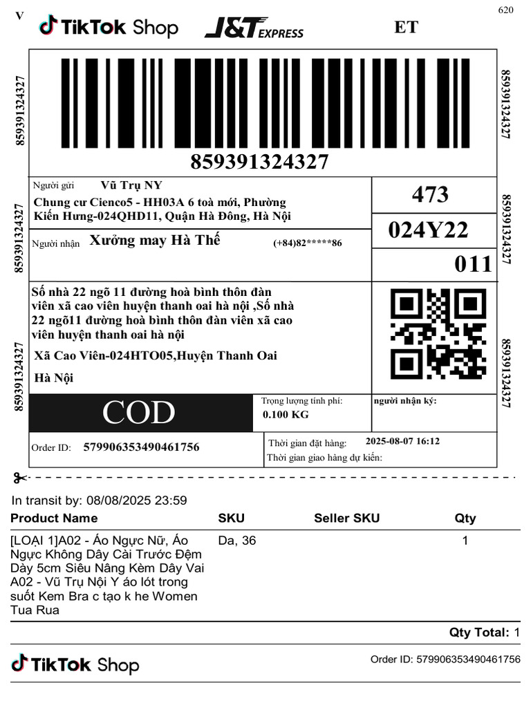 08-07 - 16-14-18 - Shipping Label+packing Slip | PDF
