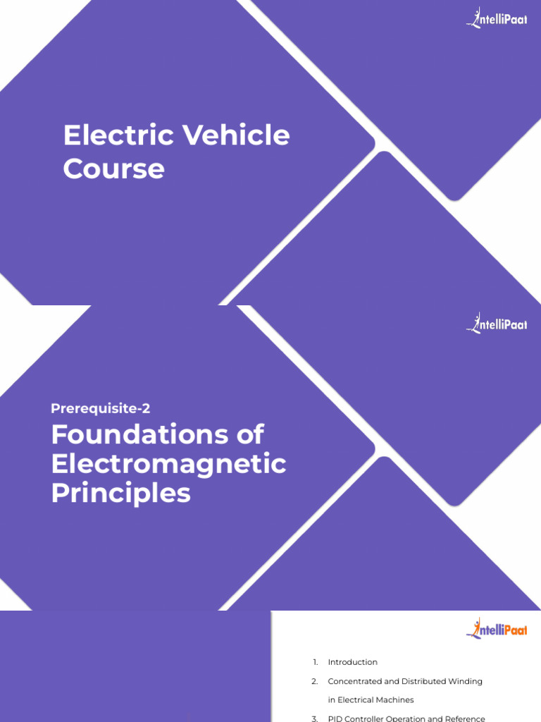 Electromagnetic Principles in EV Design | PDF | Electric Motor ...