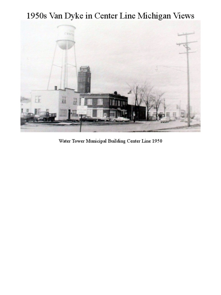 Warren Mi History Part Nine Center Line Macomb County and Cemeteries ...