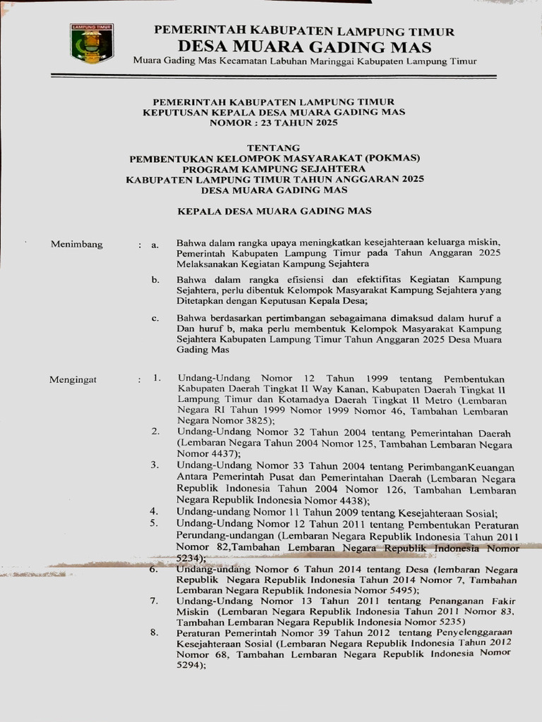 SK Pokmas 2025 | PDF