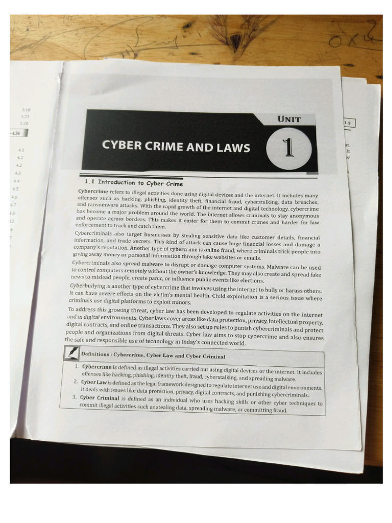 Unit 1 Cyber Crime | PDF