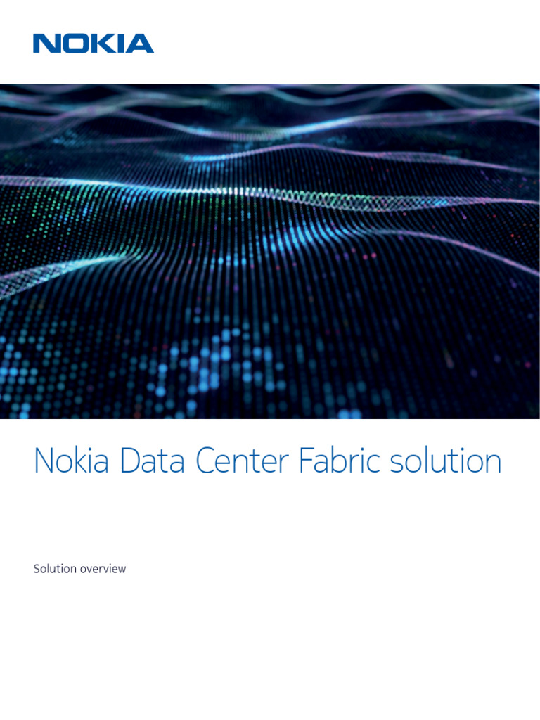 Nokia Data Center Fabric Solution Application Note en | PDF | Computer ...