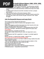 Black Consciousness Movement (BCM) Essay | PDF | South Africa | Social ...