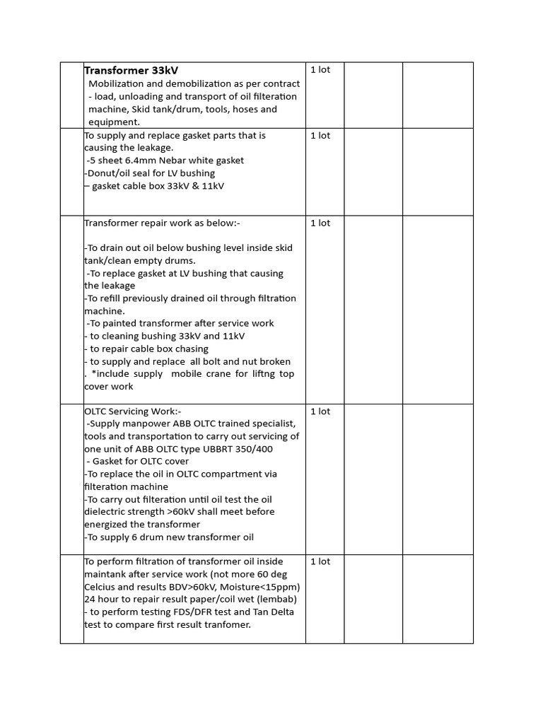 TX Bill Q | PDF | Equipment | Manufactured Goods