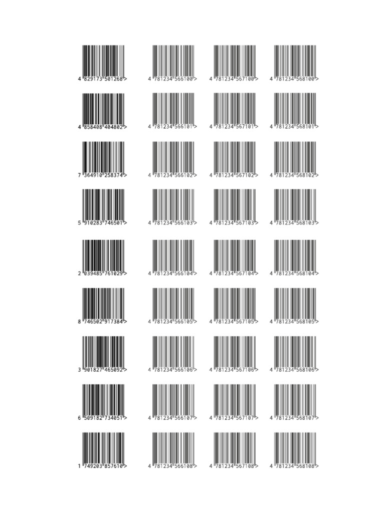 Barcodes | PDF