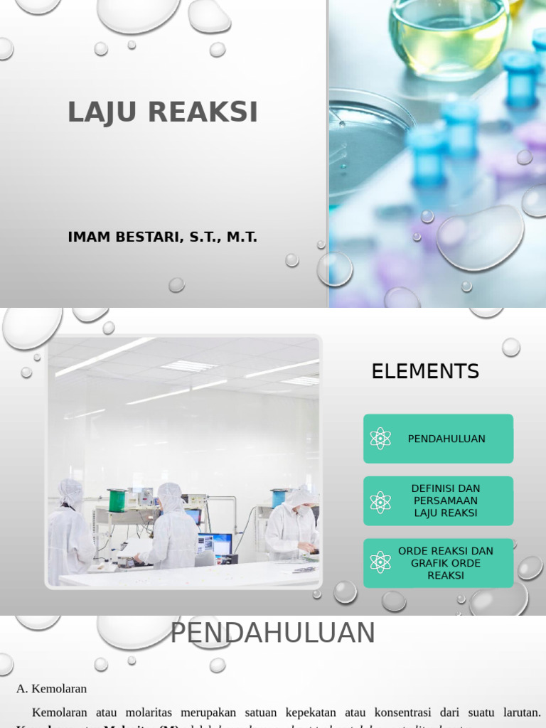 Laju Reaksi | PDF