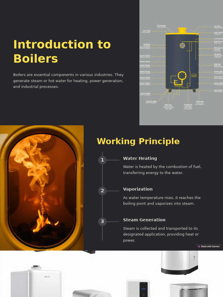 Overview of Boiler Types and Benefits | PDF