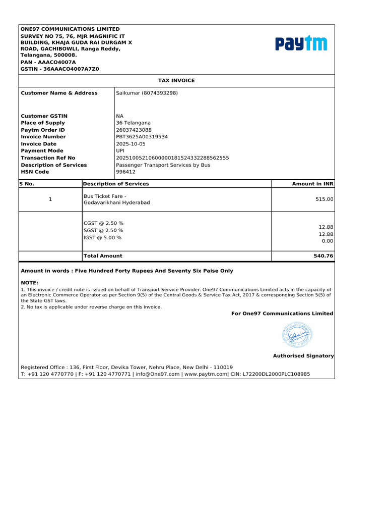 Invoice PBT3625A00319534 | PDF | Banking Technology | Payments