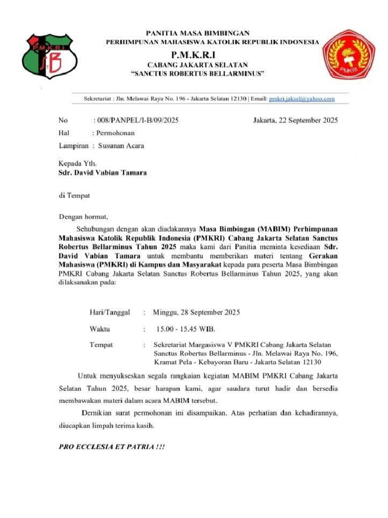 Contoh Surat | PDF