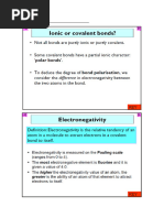 Polarization and Polarizing Power in Chemistry | PDF | Ion | Materials