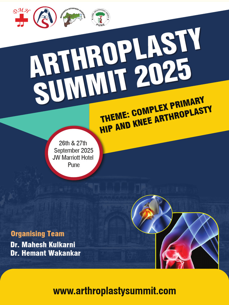 Final Scientific Program - Arthroplasty Summit 2025 | PDF | Knee ...