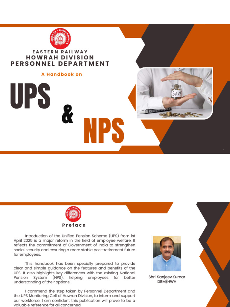 UPS Handbook for Central Employees 2025 | PDF | Pension | Financial ...