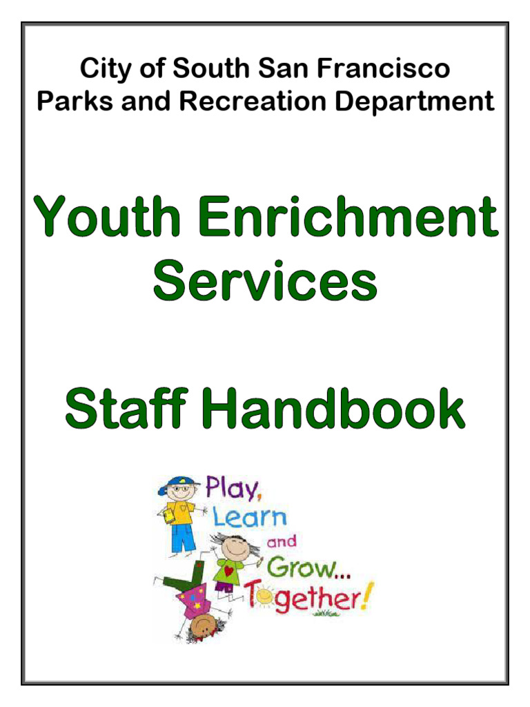 South San Francisco Youth Enrichment Guide | PDF | Public Toilet ...