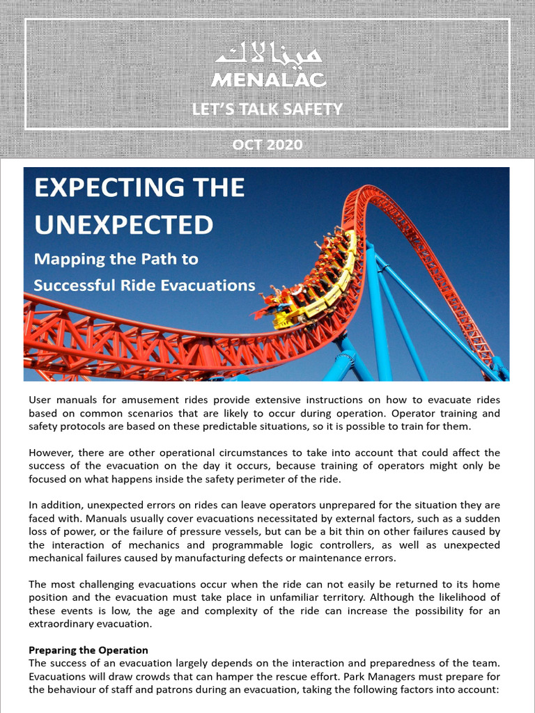 Let S Talk Safety OCT2020 V2 Rosa Checked 29OCT20 | PDF