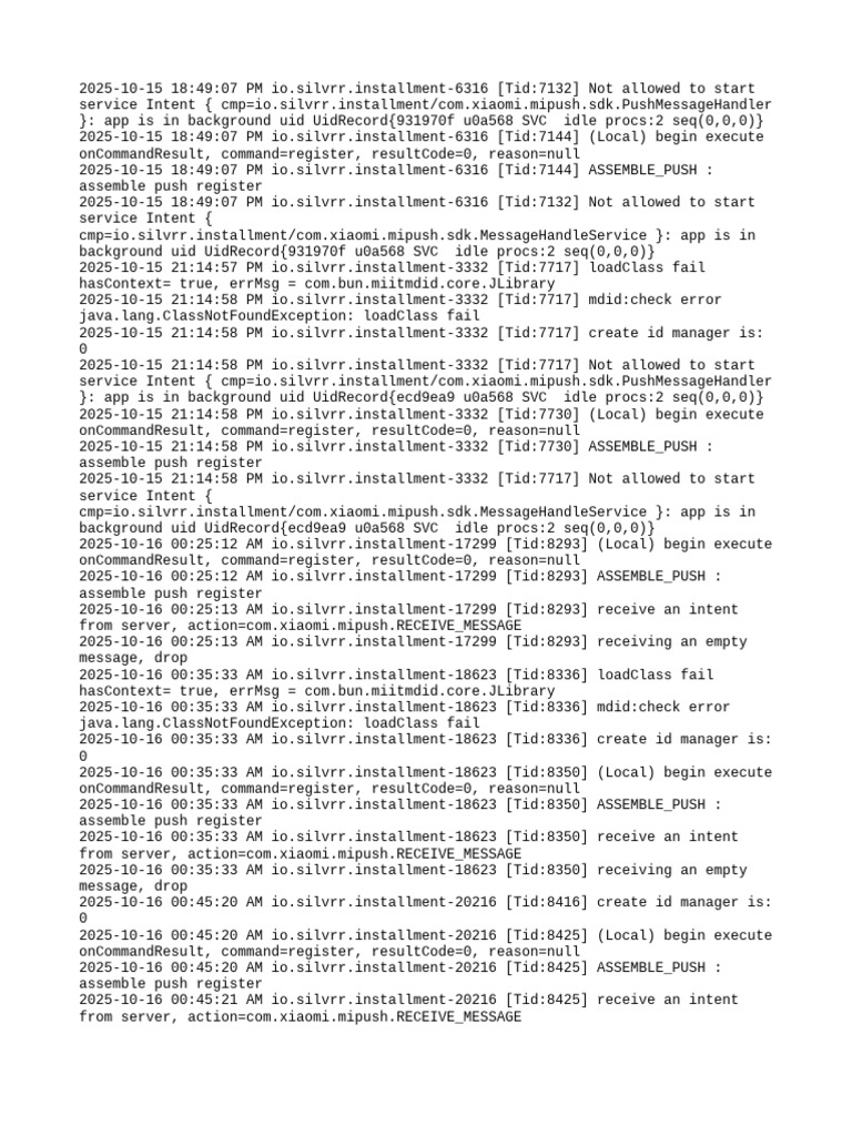 Log 1 | PDF | Computing | Software