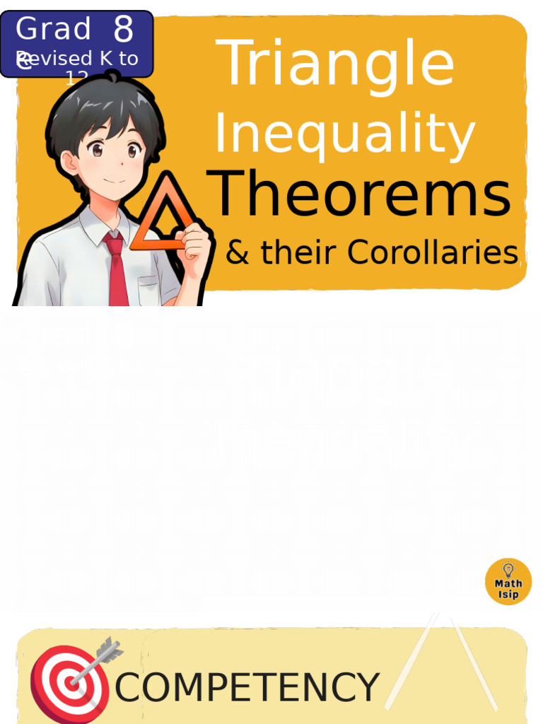 9 Triangle Inequality Theorem | PDF | Triangle | Angle