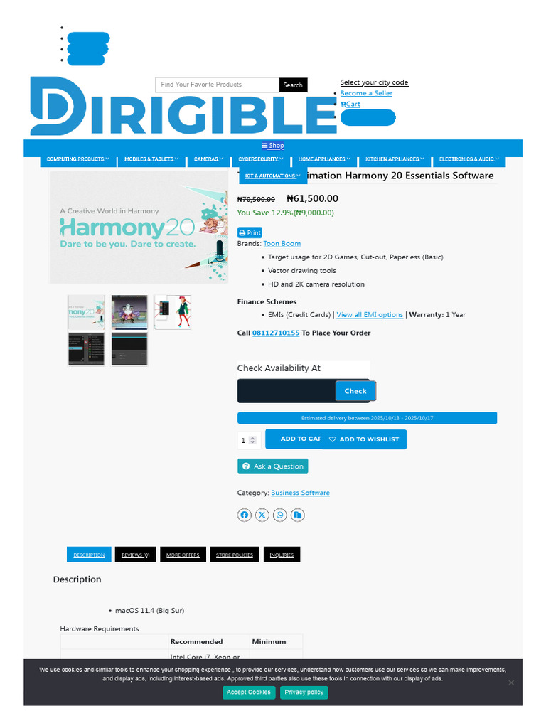 Toon Boom Animation Harmony 20 Essentials Software | PDF | Mac Os ...