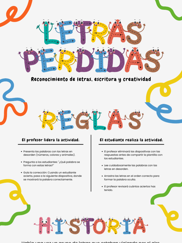 Presentación Trivia Interactiva Abecedario Reconocimiento de Letras y ...