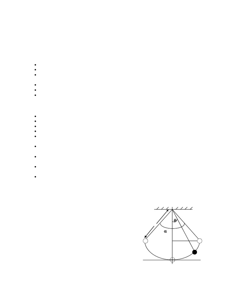 TP 01 Simple Pendulum | PDF | Pendulum | Oscillation