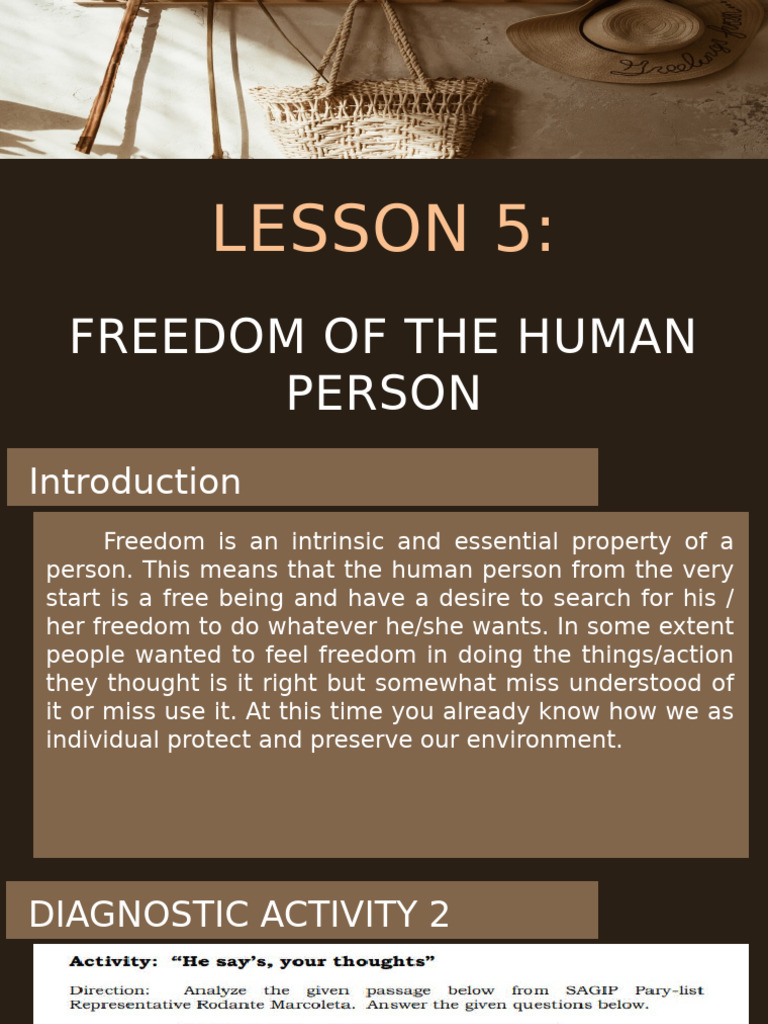 Lesson 5 Philosophy For Students | PDF | Free Will | Social Contract