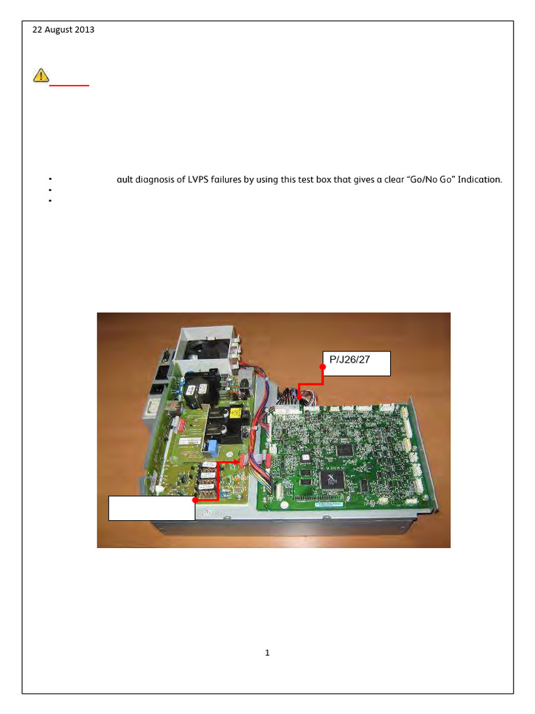 LVPS Testing Instructions and Safety Guide | PDF | Electrical Connector ...