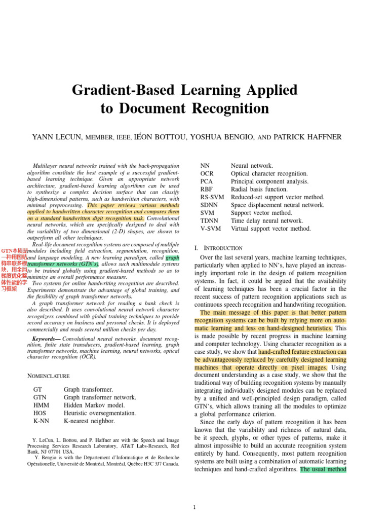 Gradient-Based Learning Applied | PDF | Machine Learning | Pattern Recognition
