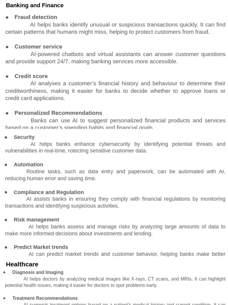 AI Transformations Across Industries | PDF | Artificial Intelligence ...