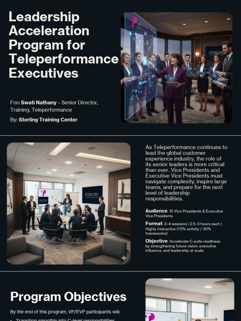 Leadership Acceleration Program for Teleperformance Executives | PDF | Artificial Intelligence ...
