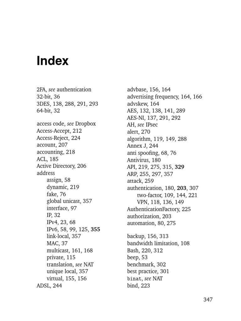 Comprehensive Networking Index Guide | PDF | I Pv6 | Ip Address