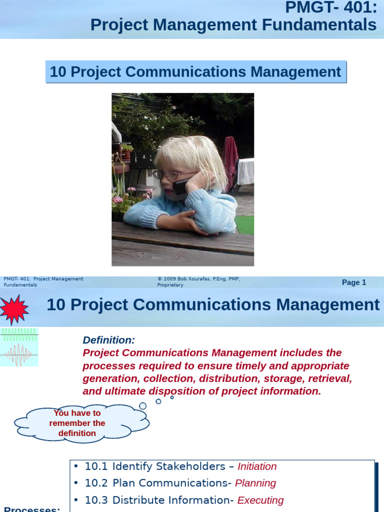 Project Communications Management Guide | PDF | Project Management ...