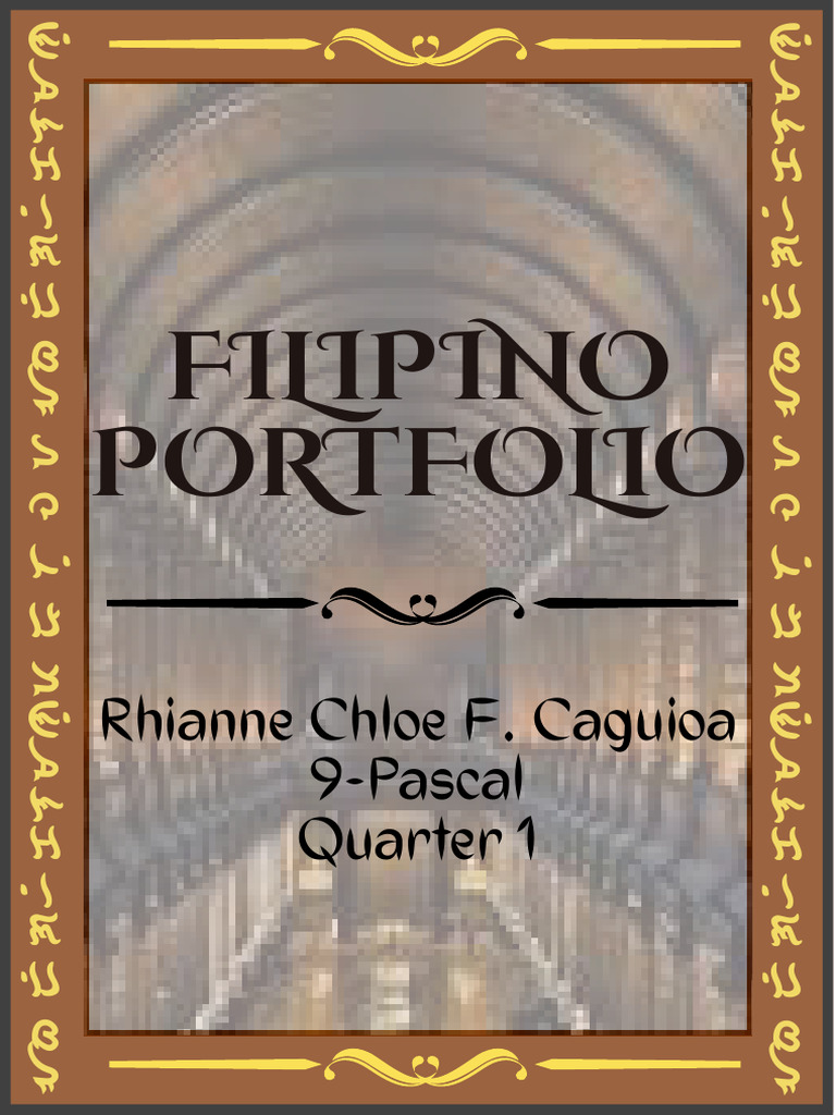 Portfolio Design (Grade 9) | PDF | Science | Physical Sciences