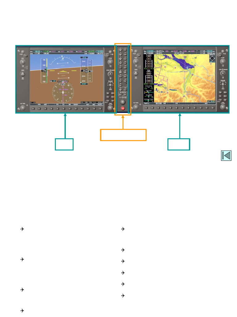 G1000 Familiarization Course | PDF | Navigation | Avionics
