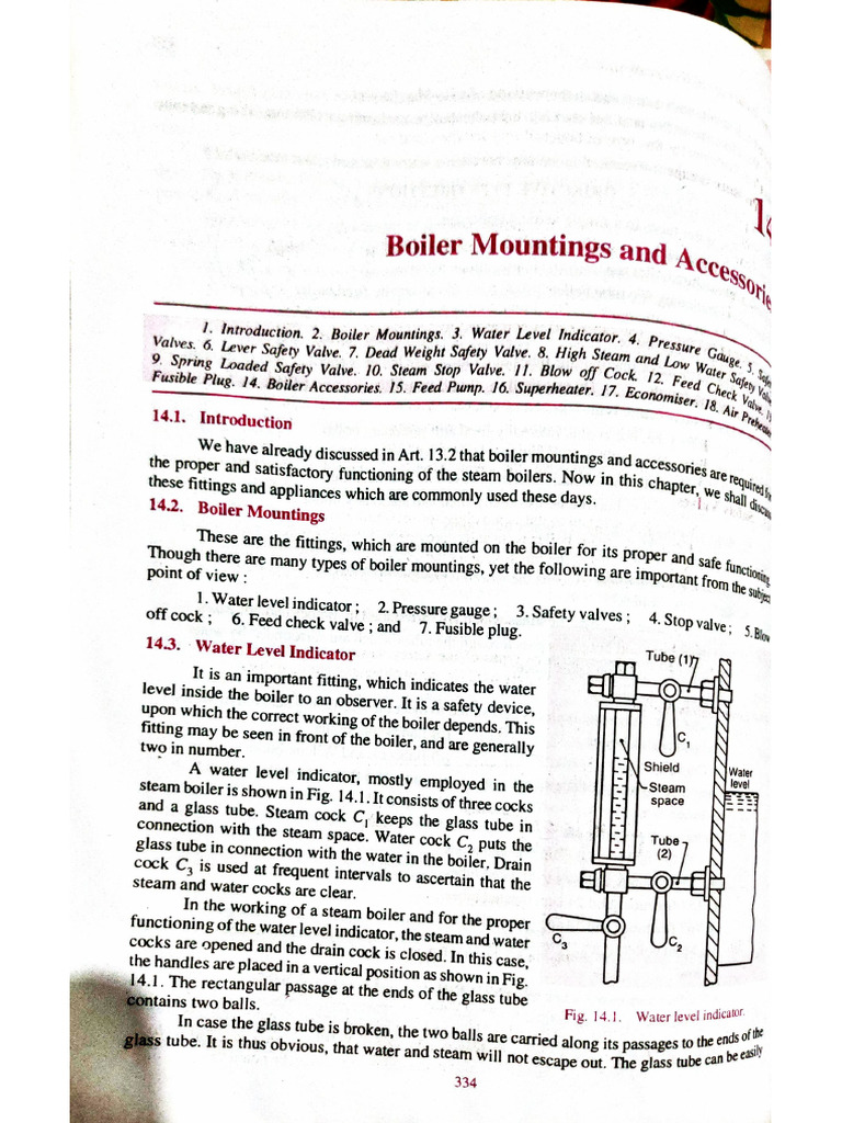 Boiler Mounting and Accessories | PDF
