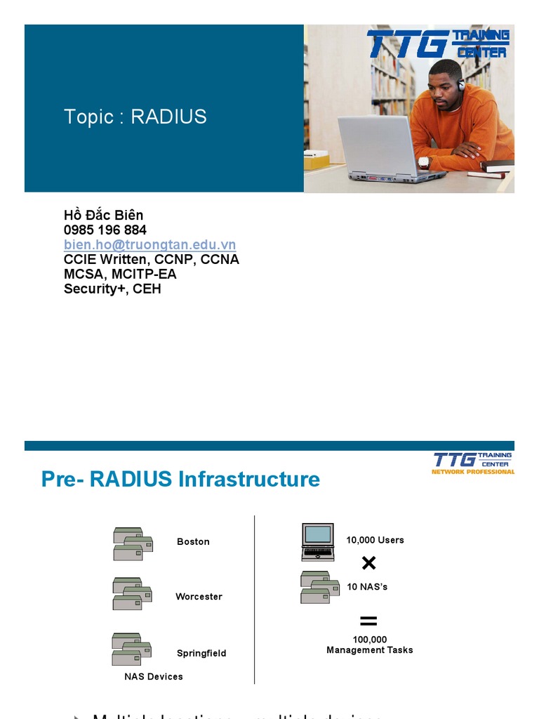 RADIUS: Centralized AAA Management | PDF | Radius | Information Governance