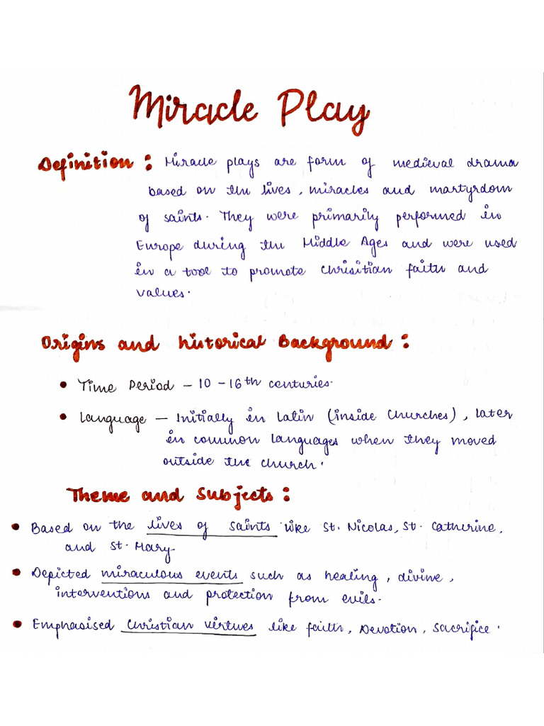 Forms of Drama Part 1 | PDF