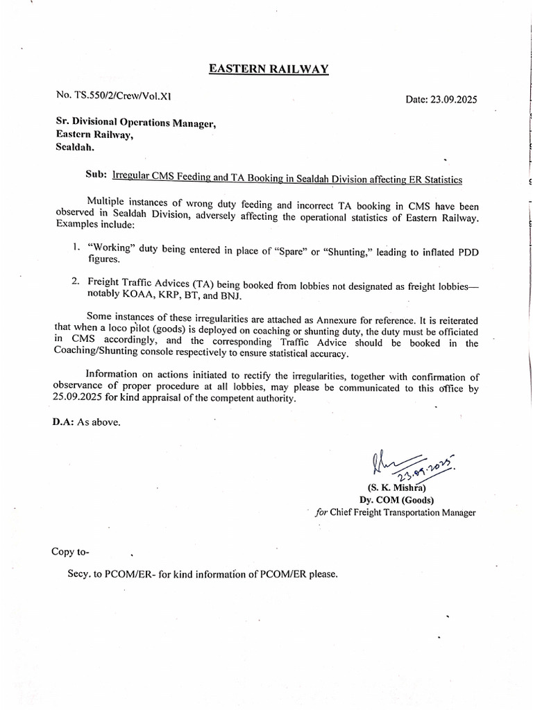 Wrong Entry SDAH Division Inflated PDD | PDF