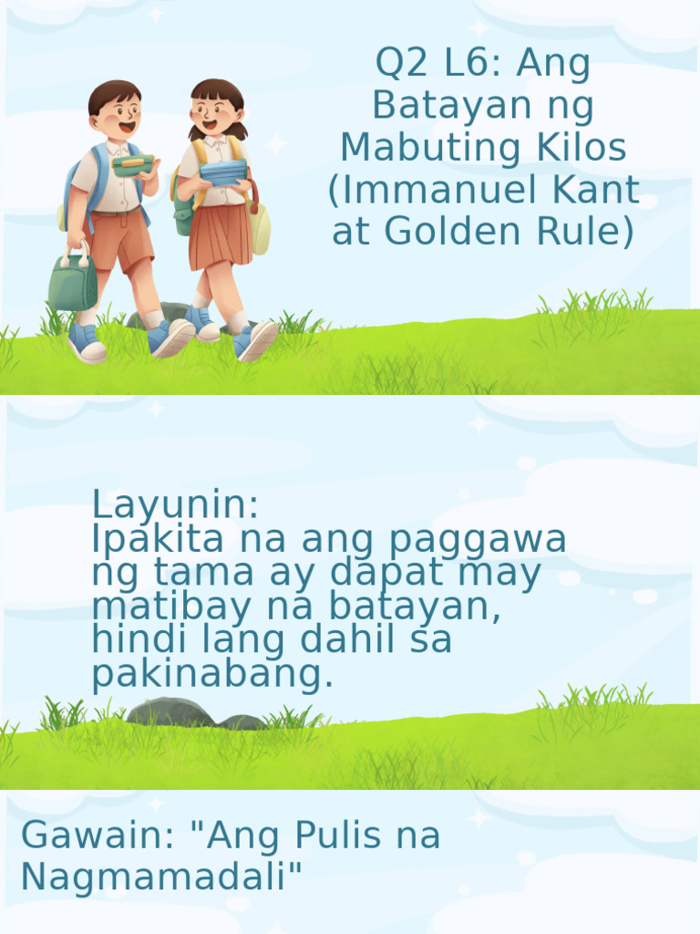 Pagpapahalaga Grade 10 | PDF