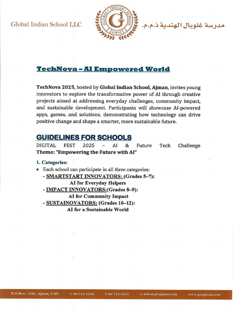 TechNova Updated Guidelines | PDF