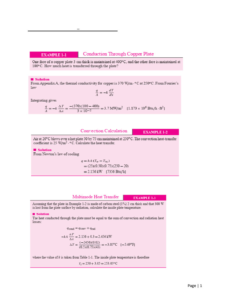 Heat Transfer Practice Questions | PDF | Thermal Insulation | Heat Transfer
