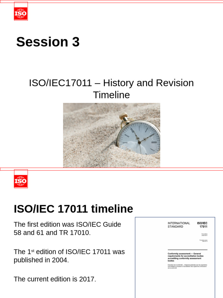 ISO/IEC 17011 History and Revisions | PDF | International Organization ...