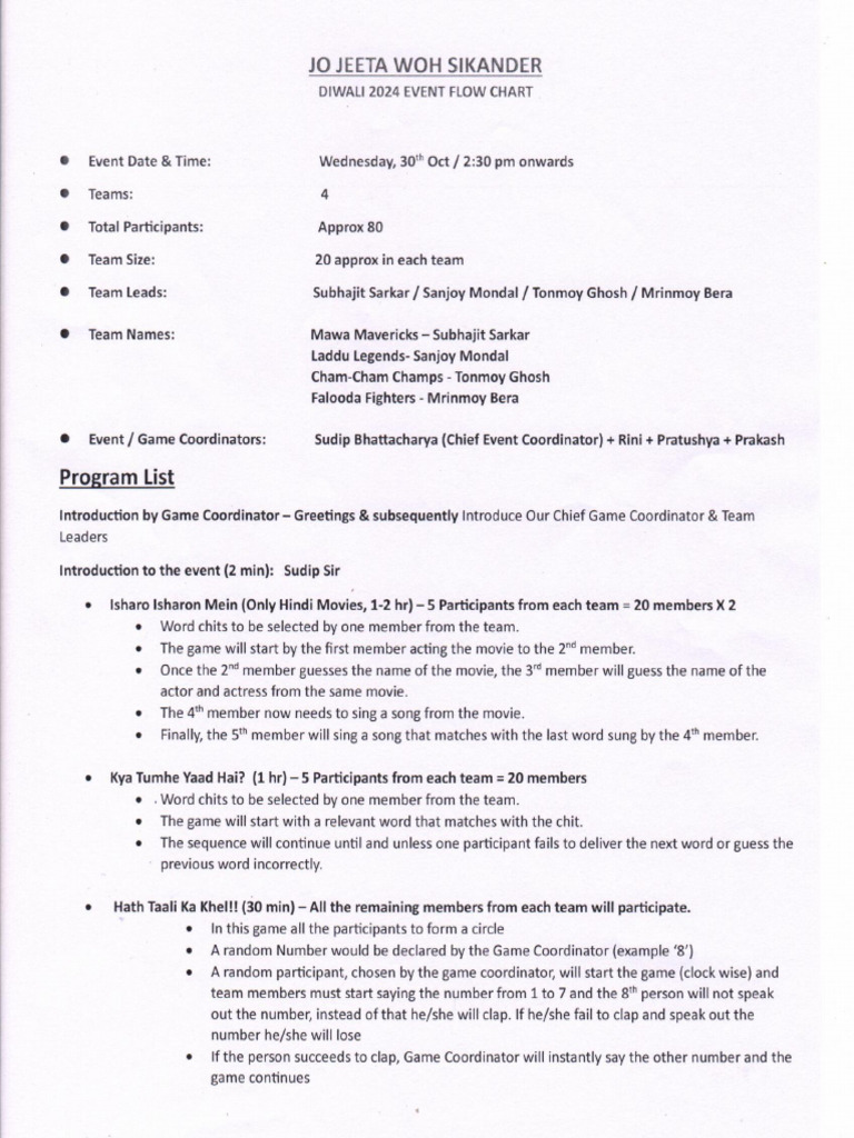 Event Flow | PDF