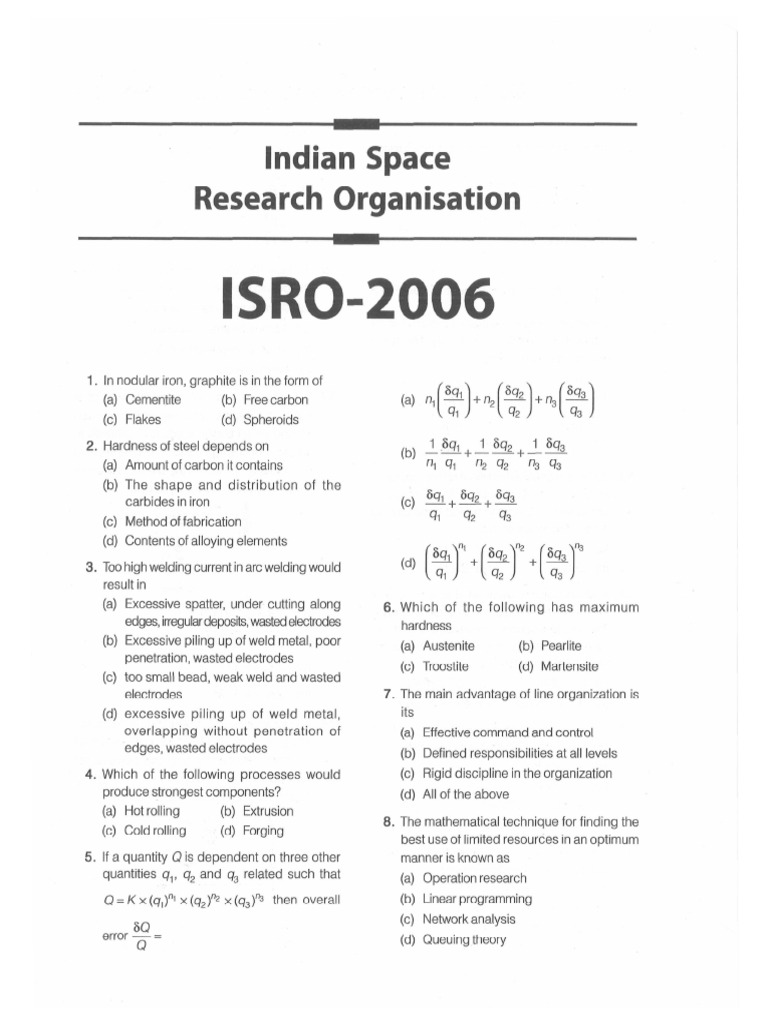 Isro 2006 | PDF