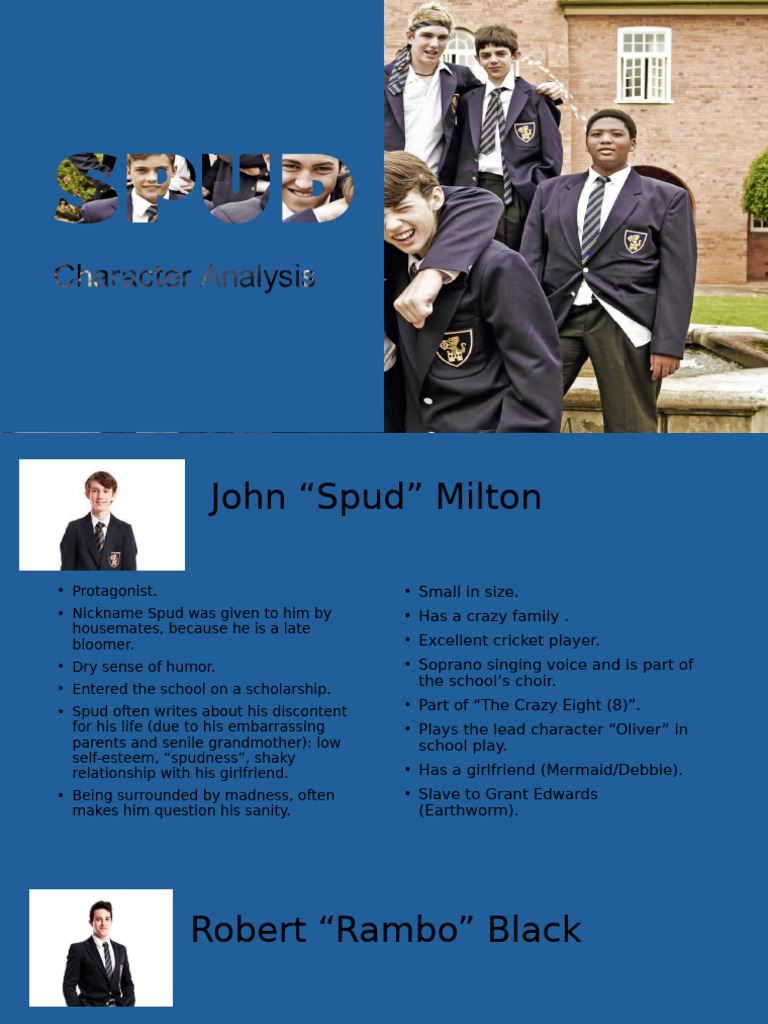 Spud: A Complex Character Study | PDF