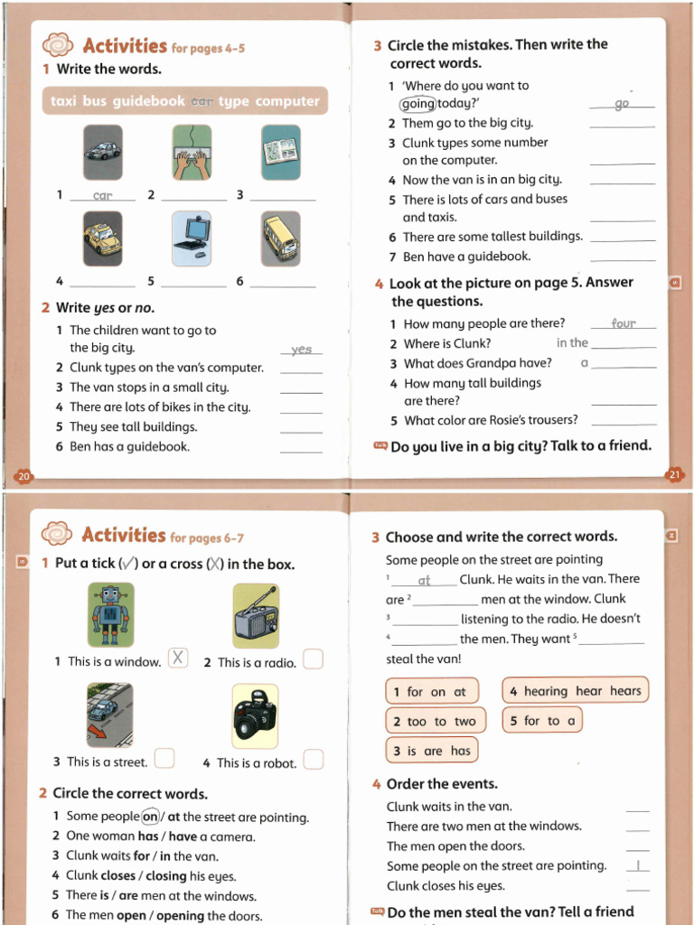 Year2 Activities SummerBook | PDF