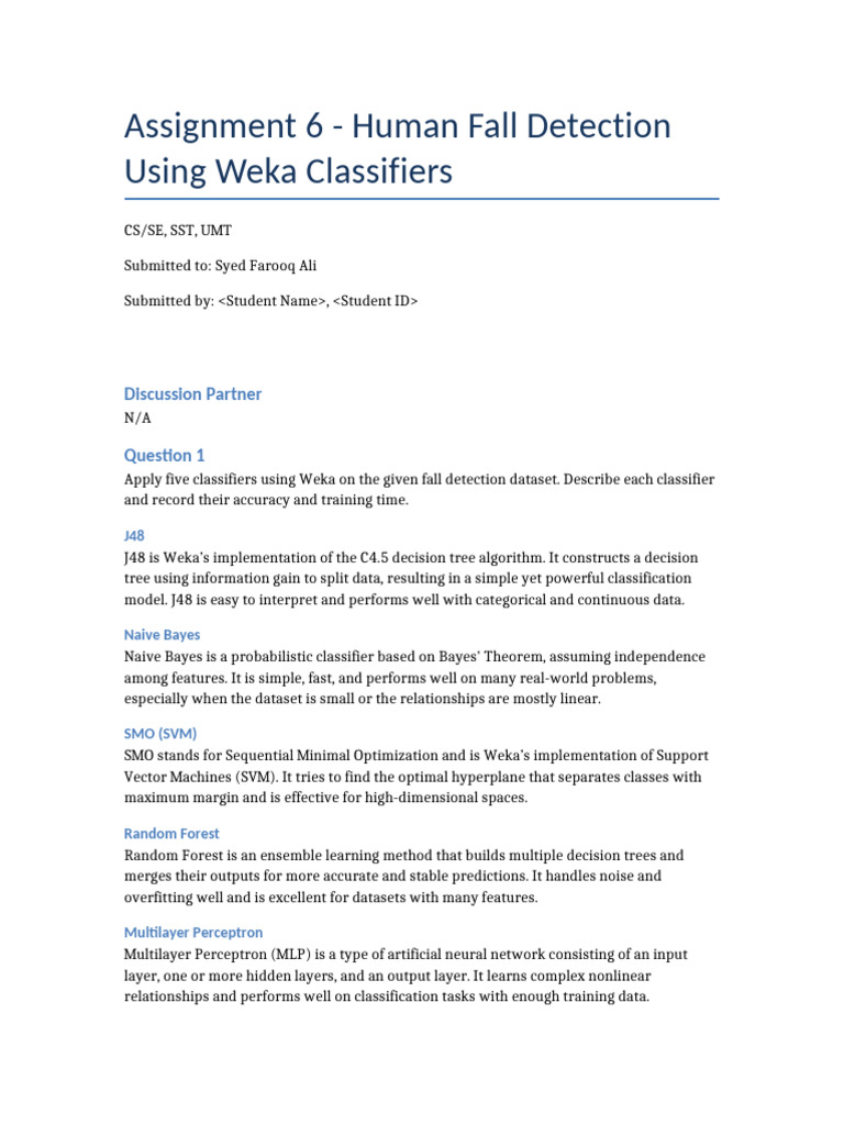 Assignment6 Report Completed | PDF