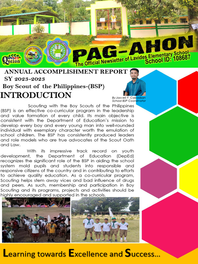 BSP Annual Report: Growth and Success | PDF | Scouting