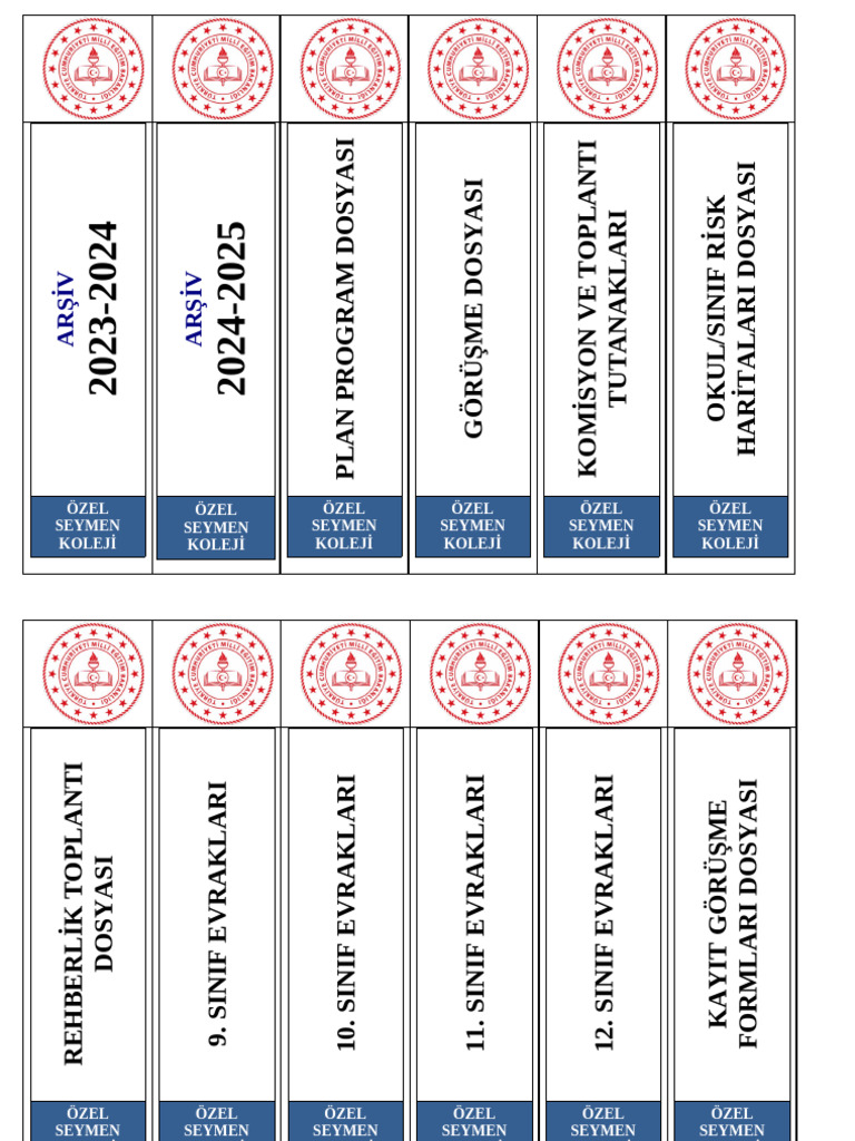 Dosya Sirtlik Şablonu | PDF