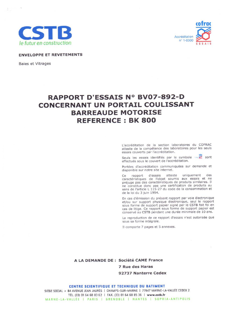 BK 800 | PDF